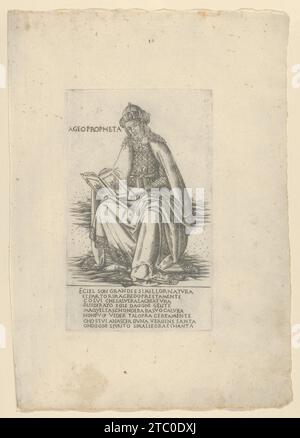 The Prophet Haggai, from Prophets and Sibyls 1480–90 Francesco Rosselli ...