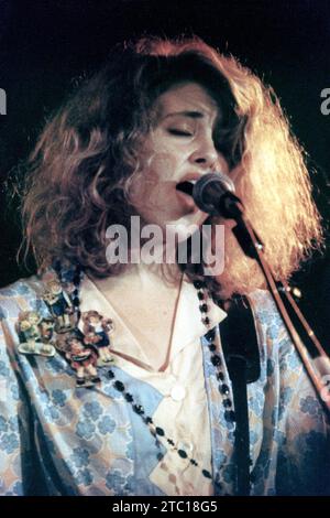 Maria McKee of Lone Justice, Paradise Club, Boston, Massachusetts, USA ...