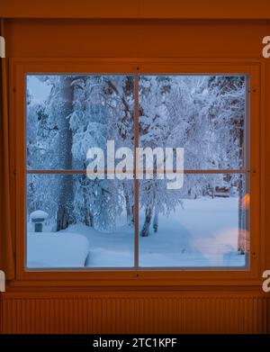 Saariselka, Finland - November 29, 2010: Sami woman in traditional ...