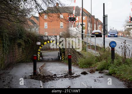 Coundon Road level crossing pedestrian underpass, Coventry, West ...