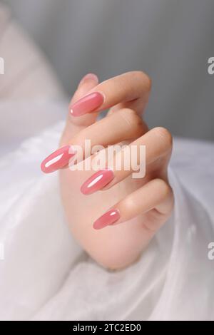 Image of beautiful women's hands trying on cosmetics, beautiful hands ...