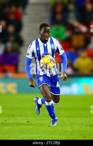 Djeidi Gassama 41 of Sheffield Wednesday celebrates his goal during the ...