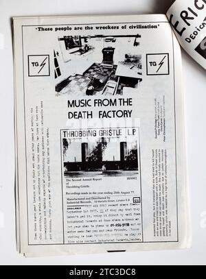 1970s punk rock music advert for The Roxy Live Album in the New Musical ...