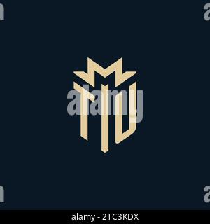 TU initial logo for lawyer, law firm, law office with pillar icon ...