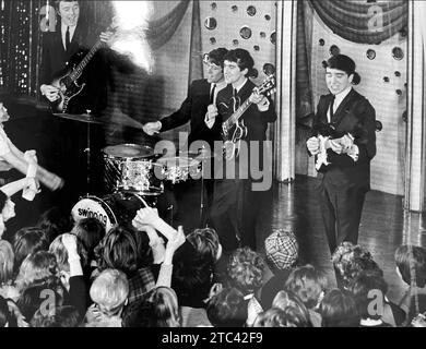 The Swinging Blue Jeans Pop Group Jan 1964 Ray Ennis Ralph Ennis Les ...