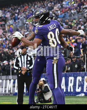 Baltimore Ravens running back Keaton Mitchell (34) makes a reception ...