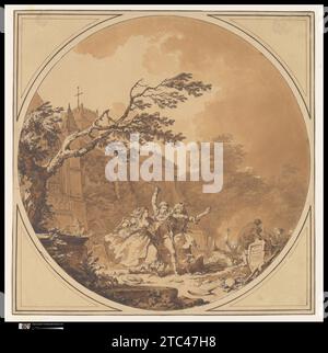 Tom Jones Assisting Molly Seagrim 1782 by Francesco Bartolozzi Stock ...