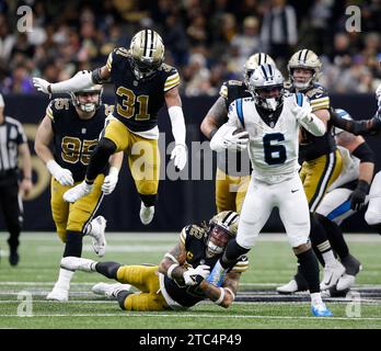 New Orleans Saints safety Jordan Howden (31) celebrates after making a ...
