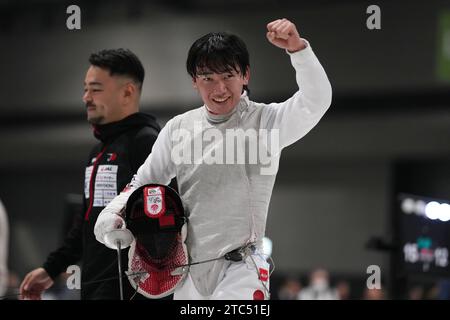 Ryosuke Fukuda (JPN), DECEMBER 8, 2023 - Fencing : 2023 Fencing World Cup Prince Takamado Trophy ...