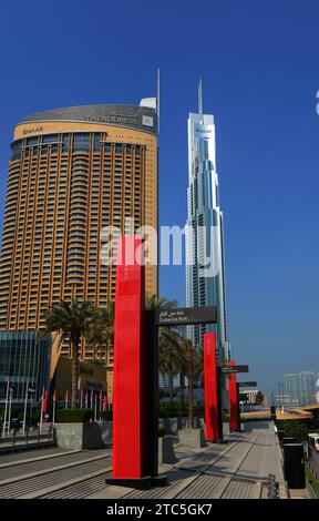 The Emaar Address Boulevard tower in Dubai, UAE Stock Photo - Alamy