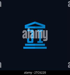 JI initial monogram with building logo design ideas Stock Vector Image & Art - Alamy
