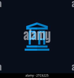 PA initial monogram with building logo design ideas Stock Vector Image ...