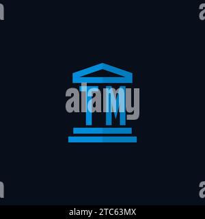 TM Building Logo Symbol. Letter M Home Logo Stock Vector Image & Art ...