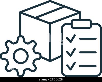 Inventory Management icon. Monochrome simple Virtual Assistant icon for ...