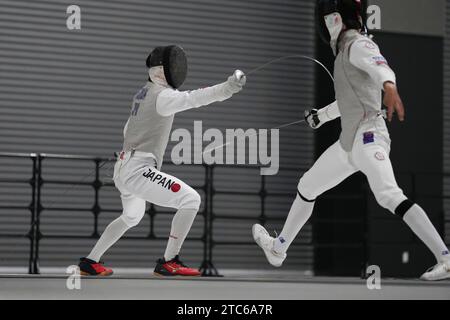 Ryosuke Fukuda (JPN), DECEMBER 8, 2023 - Fencing : 2023 Fencing World Cup Prince Takamado Trophy ...