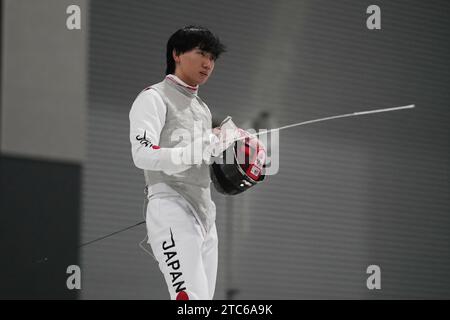 Ryosuke Fukuda (JPN), DECEMBER 8, 2023 - Fencing : 2023 Fencing World Cup Prince Takamado Trophy ...