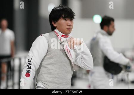 Ryosuke Fukuda (JPN), DECEMBER 8, 2023 - Fencing : 2023 Fencing World Cup Prince Takamado Trophy ...