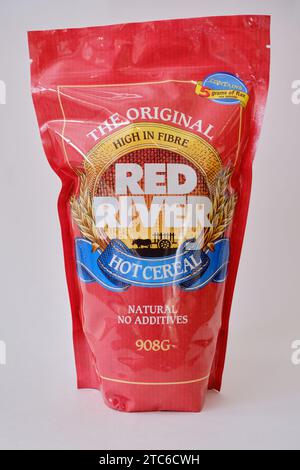 Bag of Red River Hot Cereal, also known as Bird seed porridge, a ...