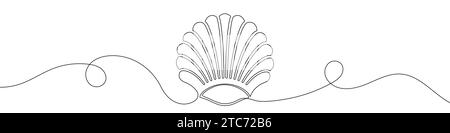 STARFISH LINE ART. Vector starfish. Continuous Line Drawing Vector for ...