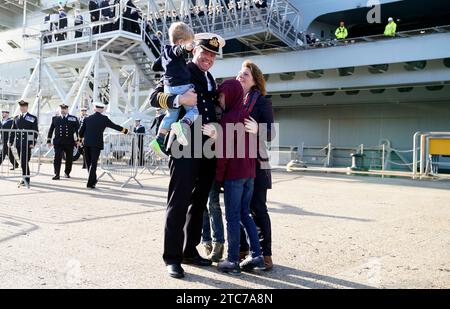 Captain Richard Hewitt, commanding officer of HMS Prince of Wales, is ...