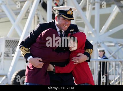 Captain Richard Hewitt, commanding officer of HMS Prince of Wales, is ...