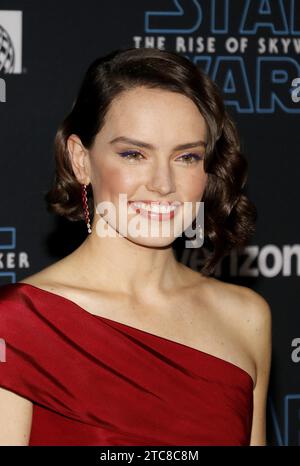 Daisy Ridley at the World premiere of 'Star Wars: The Last Jedi' held ...