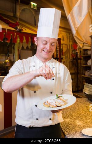 Saxon curd cheese dumplings Stock Photo - Alamy