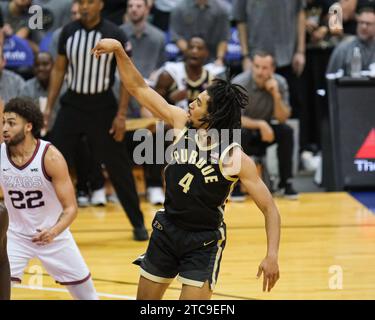 Purdue forward Trey Kaufman-Renn (4) drives against Ohio State forward ...