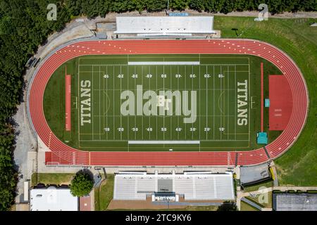 Blessed Trinity Sports Fields High School Sports Fields Stock Photo - Alamy