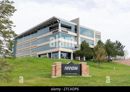 Arrow Electronics headquarters in Centennial, Colorado, USA Stock Photo ...