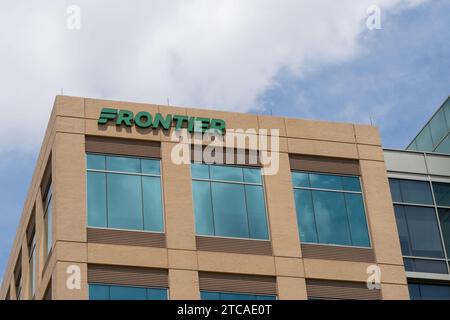 The Frontier Airlines headquarters in Denver, Colorado, USA Stock Photo ...