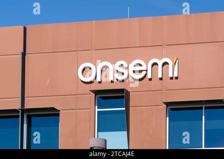 onsemi headquarters in Scottsdale, Arizona, USA, May 25, 2023 Stock ...