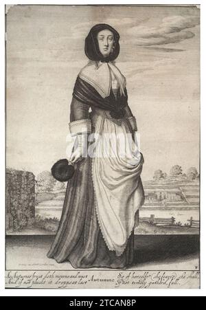 Wenceslas Hollar Autumn 2 Stock Photo - Alamy