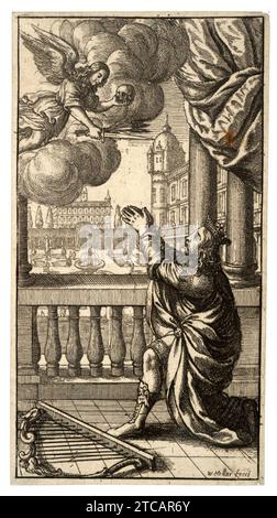 Wenceslas Hollar - King David Stock Photo - Alamy
