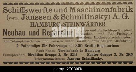 Janssen & schmilinsky Stock Photo - Alamy