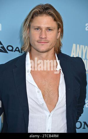 Joe Davidson attends the premiere of "Anyone But You" at AMC Lincoln ...