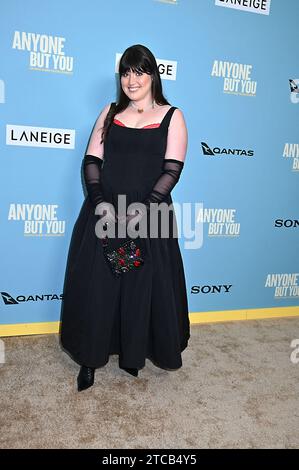 Ilana Wolpert attends the premiere of "Anyone But You" at AMC Lincoln ...