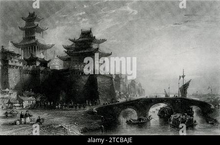 Western Gate in Peking Stock Photo - Alamy