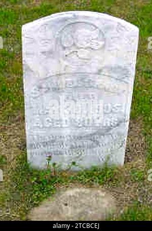 Wetlands and Wildlife Scenic Byway - Grave of a Civil War Veteran Stock ...