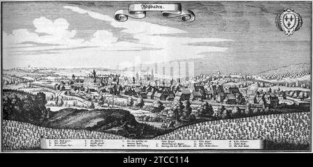 A reference to 'De Merian Hassiae,' a historical work from 1819 ...