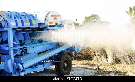 23 August 2023 Jaipur, Rajasthan, India. Indian Farmer stand and ...
