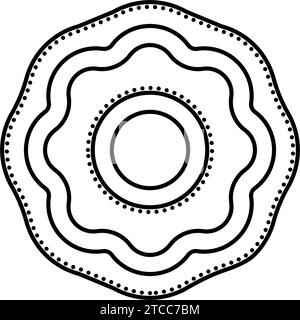 puja thali line icon vector illustration Stock Vector Image & Art - Alamy