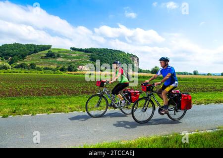 Elbe Cycle Route in Meissen Stock Photo - Alamy