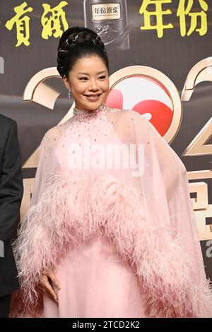 Chinese singer Naomi Wang attends the 2023 China TV Drama Awards in ...