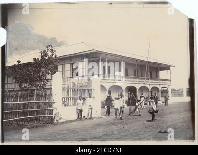 Cavite (Philippines), 1897. Philippine War. Bombing of Cavite from the ...