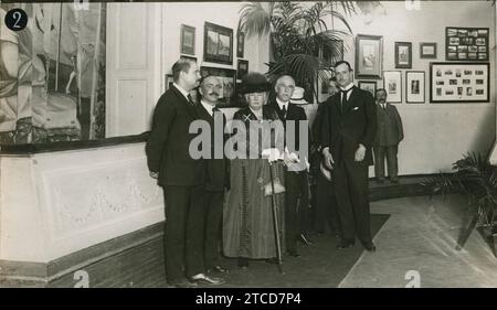 Madrid, 06/19/1919. The Infanta Doña Isabel (x) visiting the ...
