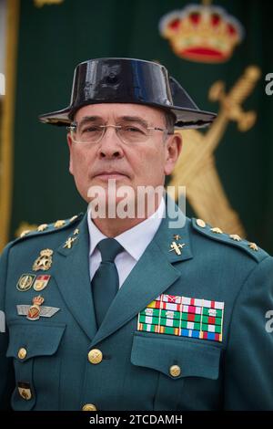 The Chief Colonel of the Madrid Command, Diego Perez de los Cobos ...