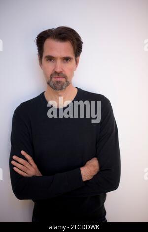 Madrid, 02/14/2017. Interview with the artist Daniel Canogar. Photo ...