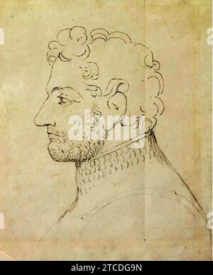 William Blake, Head of King Edward III, 1819 Stock Photo - Alamy