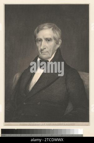 William Henry Harrison Stock Photo - Alamy